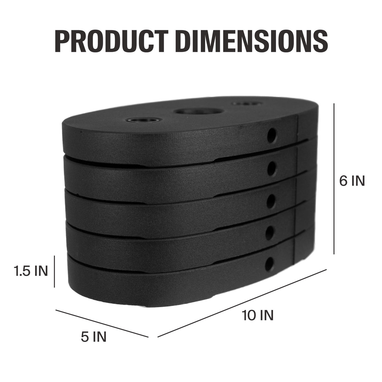 50 lb Weight Stack Add-On Plate | | Centr