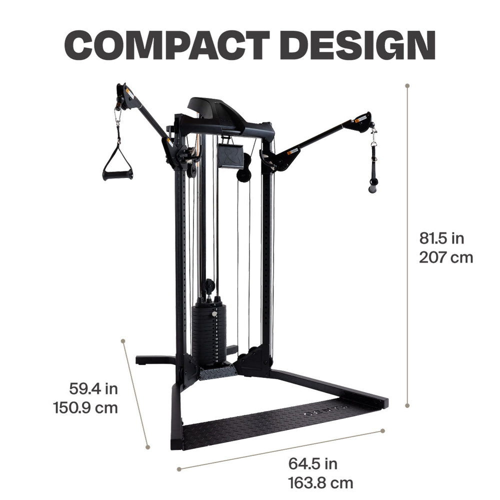 Centr 1 Home Gym Functional Trainer — 160 lb Weight Stack