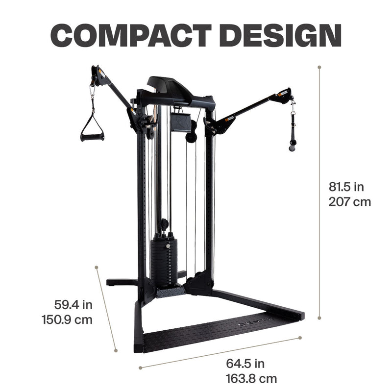 Centr 1 Home Gym Functional Trainer — 160 lb Weight Stack