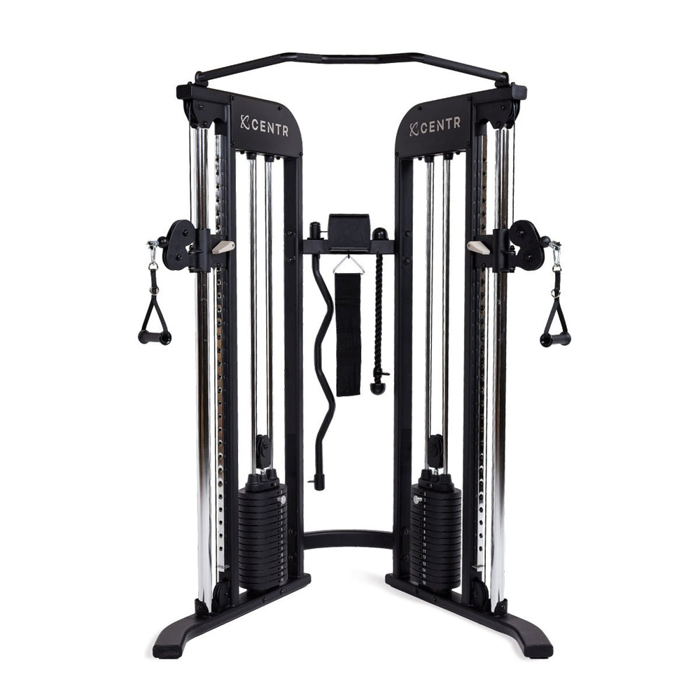Dual Hook Straight Bar – Cable Attachment for Functional Trainers | Centr