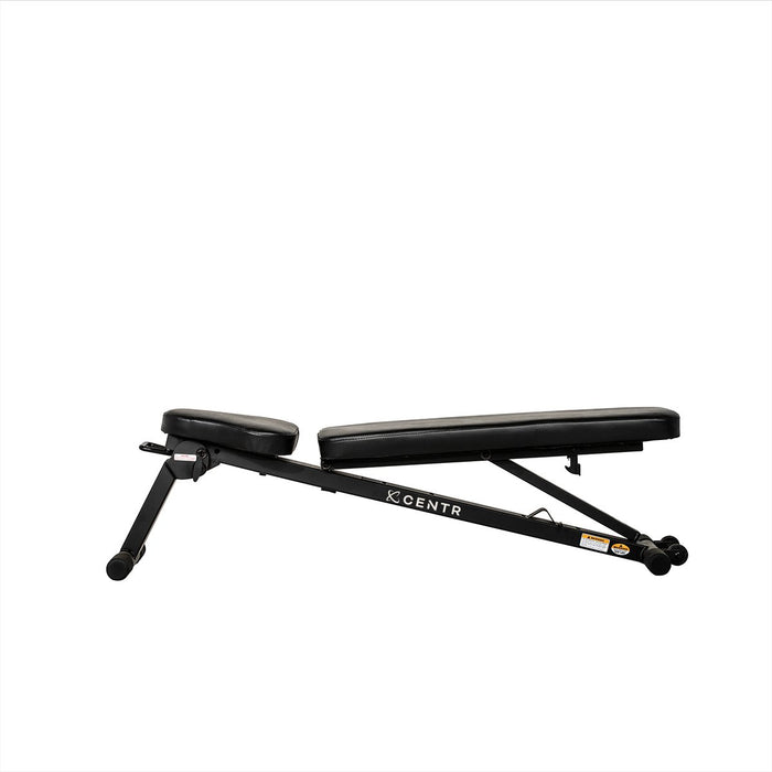 Foldable Workout Bench – 6-Position Adjustable & Storage-Friendly | Centr