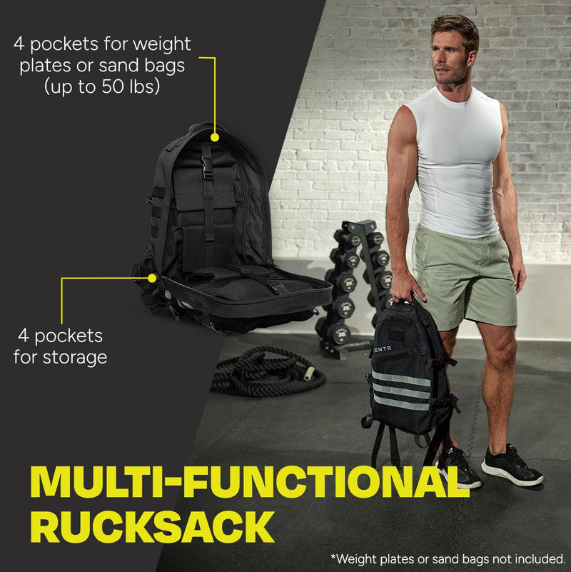Weighted Backpack & Rucksack – Up to 50 lb