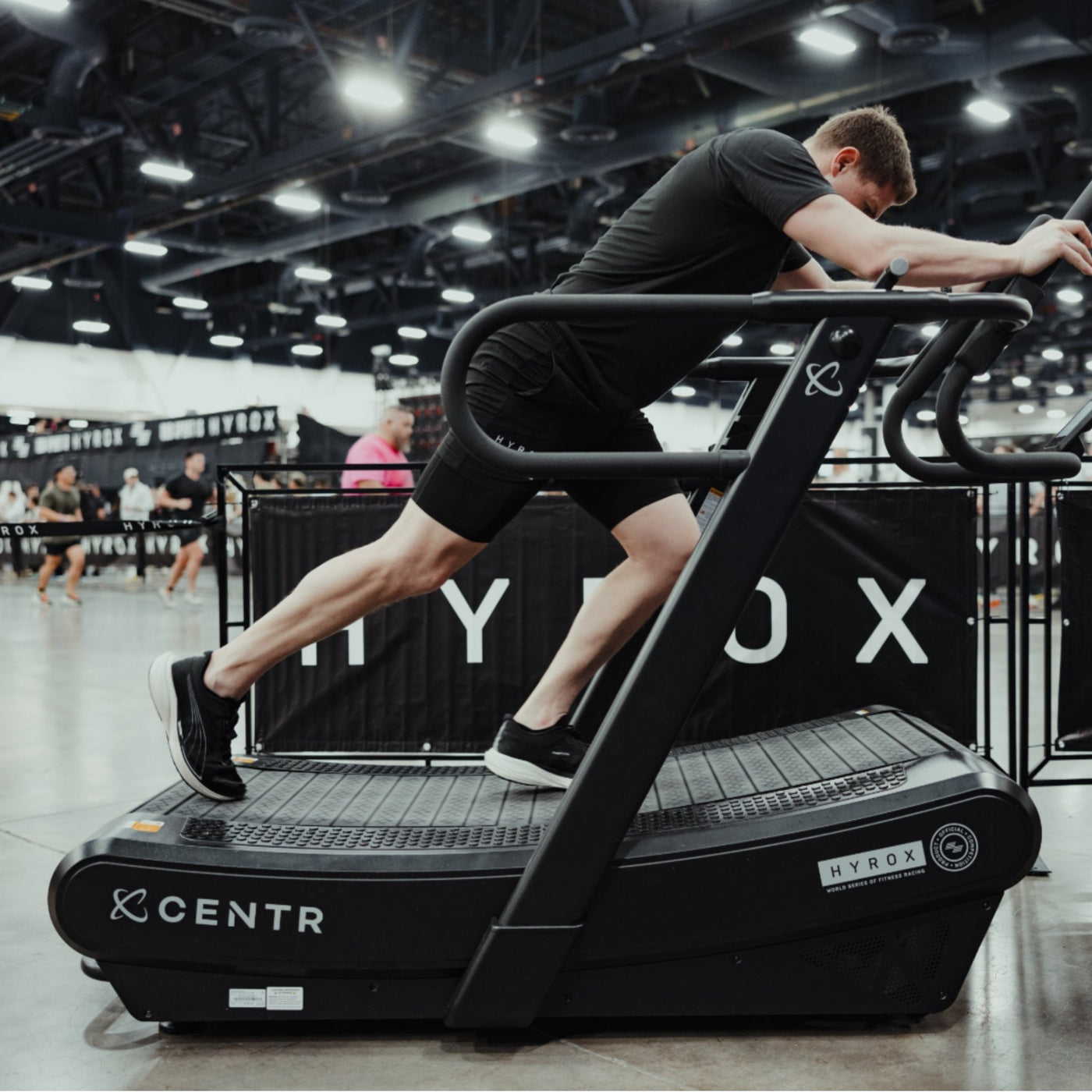 Centr x HYROX Perform Tread – Motorless Curved Treadmill for Athletes