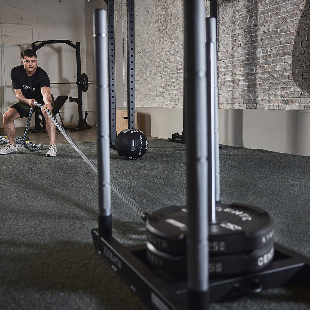 Official HYROX Competition Sled Pull Rope – 15 m Power Rope | Centr