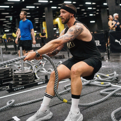 Official HYROX Competition Sled Pull Rope – 15 m Power Rope | Centr