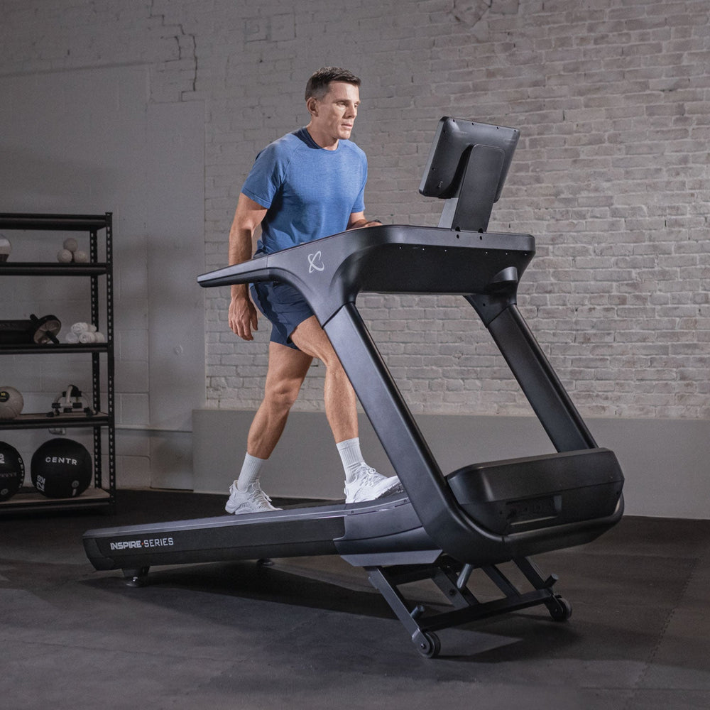 Inspire Series T7 Treadmill – 5 HP Motor & 22″×60″ Deck | Centr