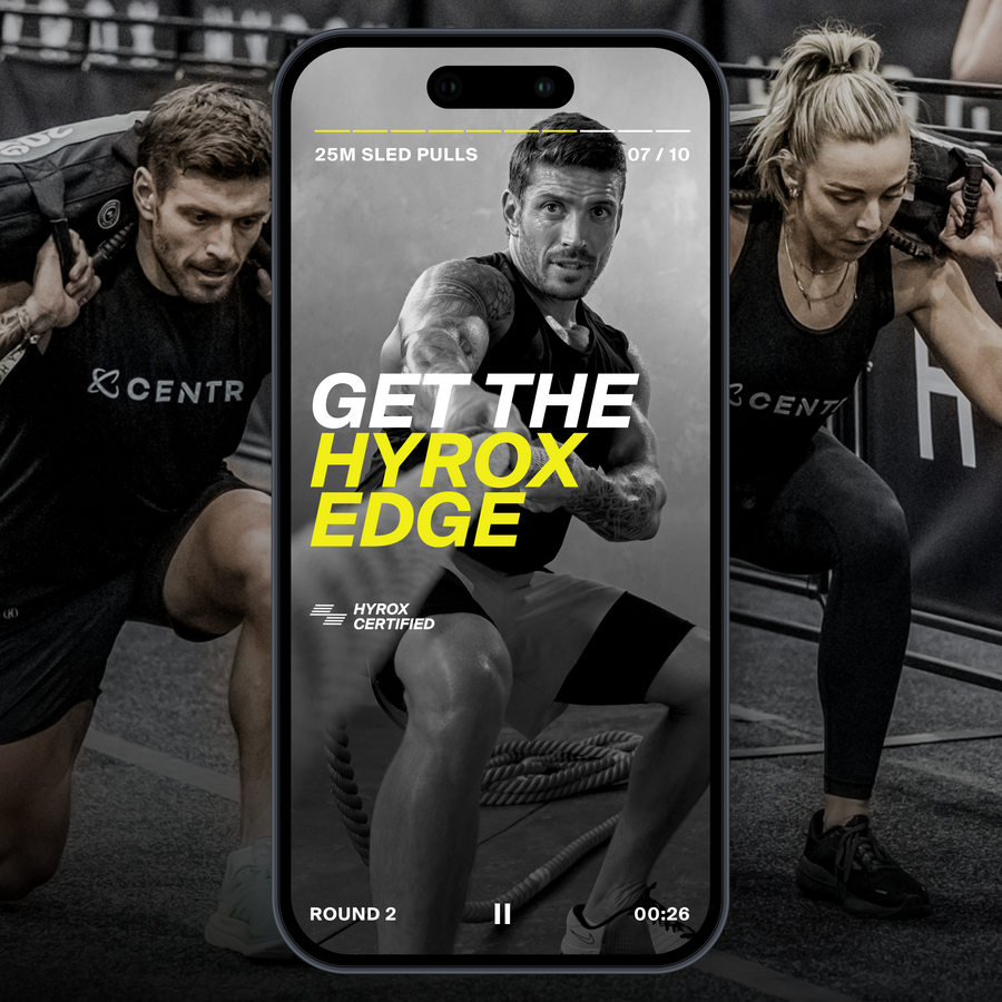 HYROX Wall Ball Target – Wall-Mounted Competition Rig | Centr